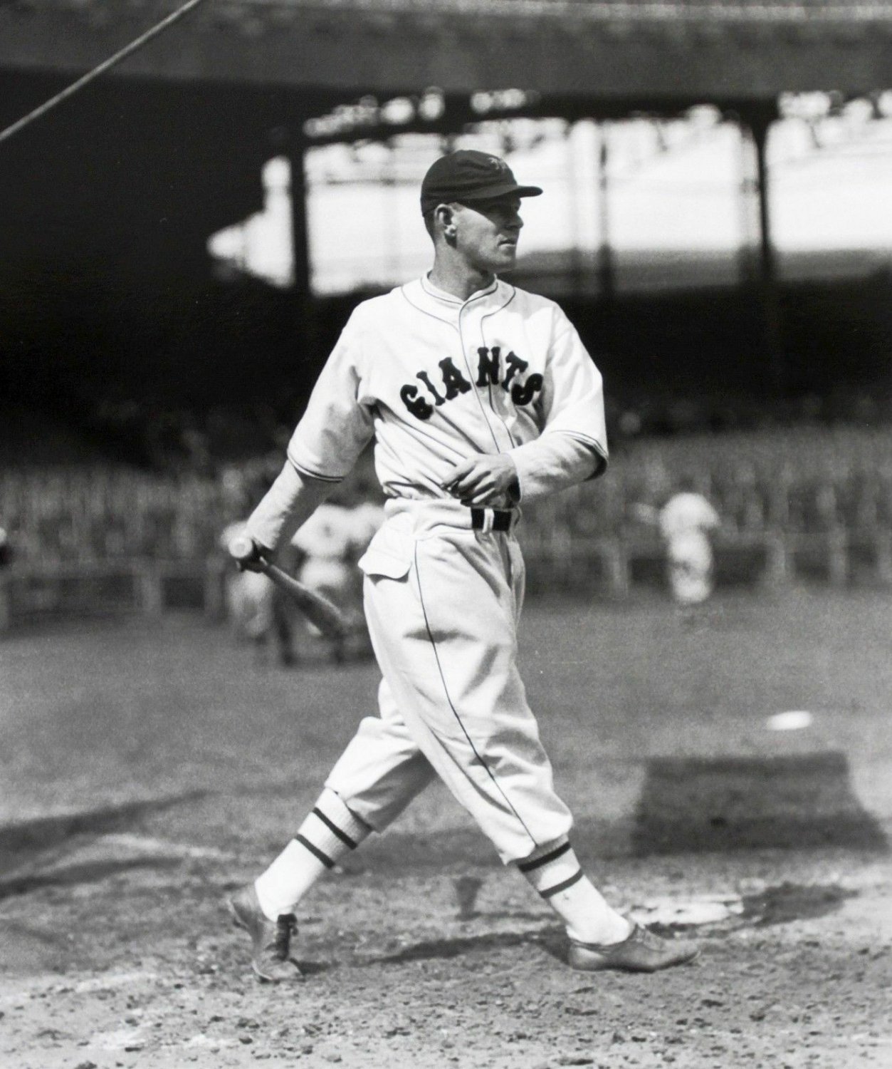 MEL OTT 8X10 PHOTO NEW YORK GIANTS NY PICTURE BASEBALL MLB WITH BAT