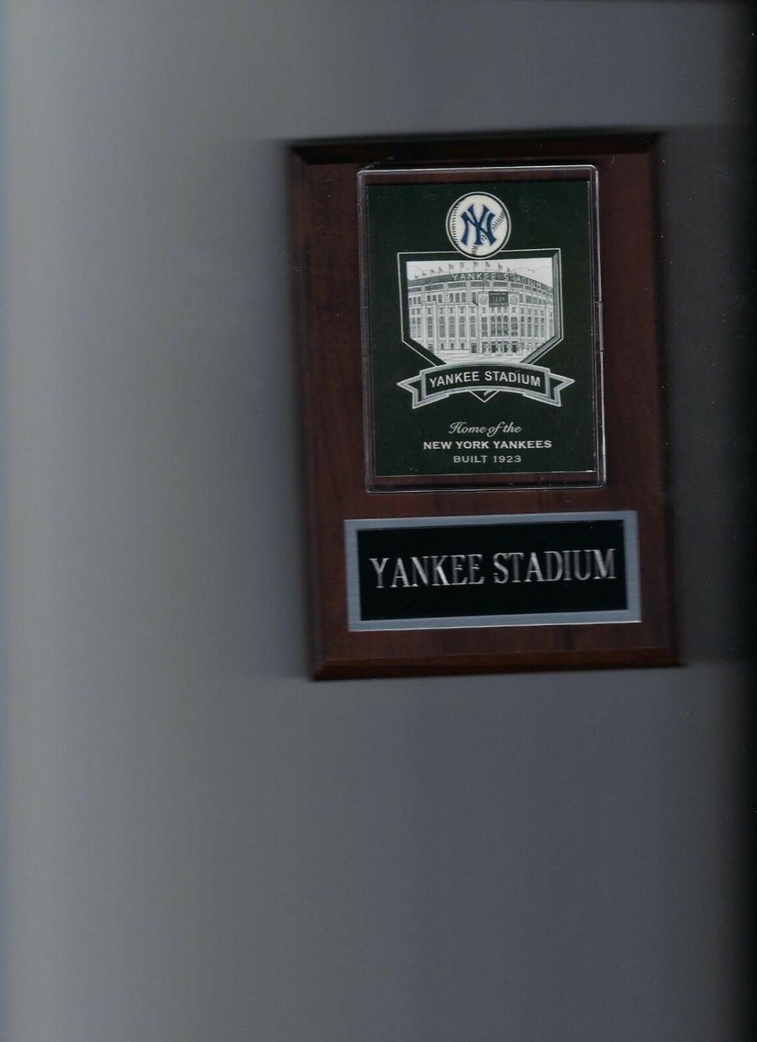 YANKEE STADIUM PLAQUE BASEBALL NEW YORK YANKEES NY MLB