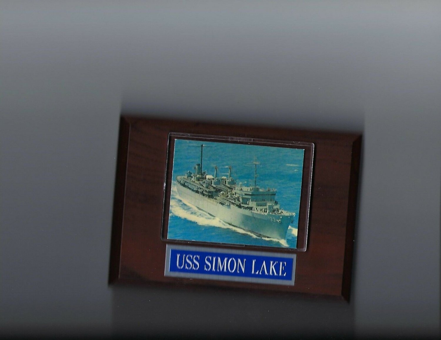 USS SIMON LAKE 8X10 PHOTO AS-33 NAVY US USA MILITARY SUBMARINE TENDER SHIP