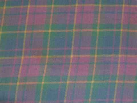 Flannel Pastel Plaid Cotton Fabric A E Nathan 5 yds Rag Quilts Quilt ...