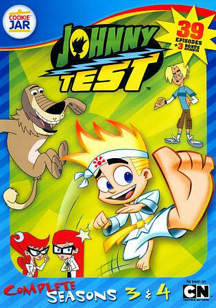 Johnny Test: The Complete Seasons 3 & 4 (DVD, 2011, 4-Disc Set)