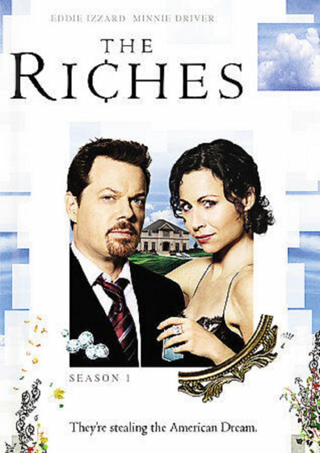 The Riches: Season one DVD Starring Eddie Izzard & Minnie Driver ...