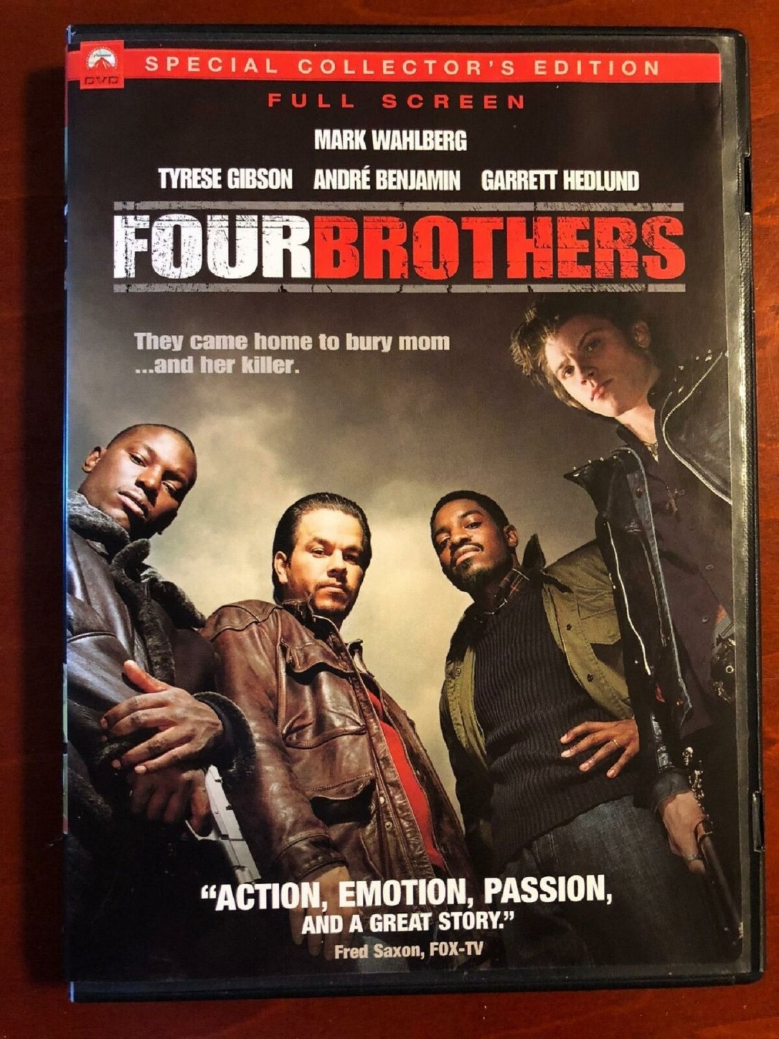 Four Brothers (DVD, 2005, Full Screen) condition is GOOD