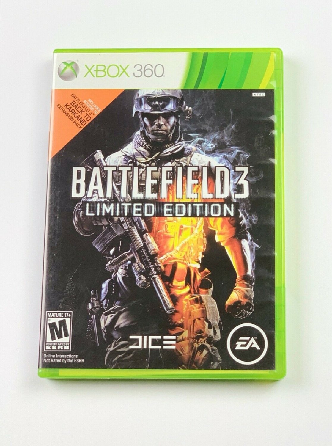 Battlefield 3 -- Limited Edition (Microsoft Xbox 360, 2011) both disc's ...