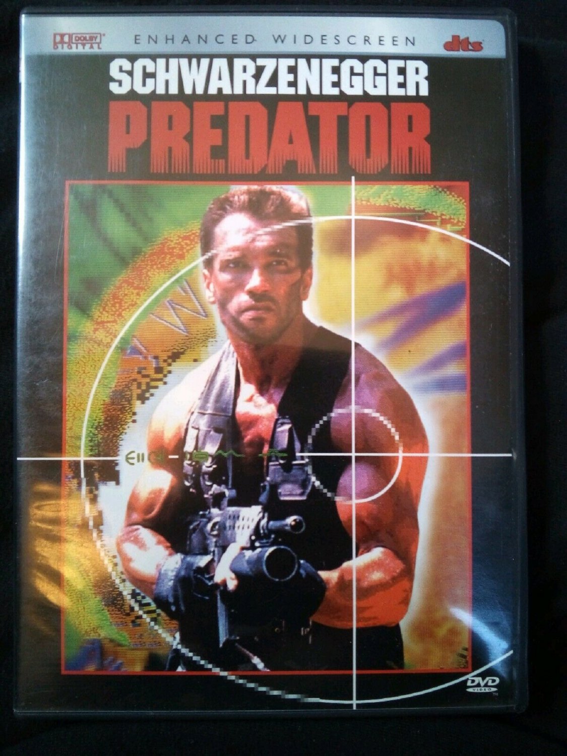 Predator DVD Enhanced Widescreen Schwarzenegger LIKE NEW with FLYER