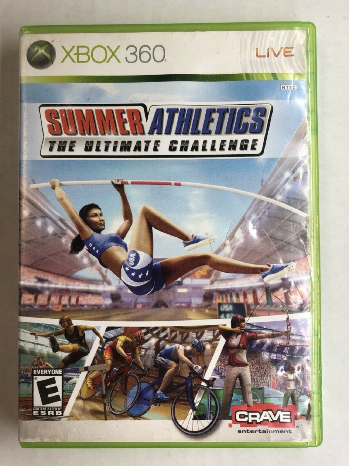 Summer Athletics The Ultimate Challenge Xbox 360 LIKE NEW with BOOKLET