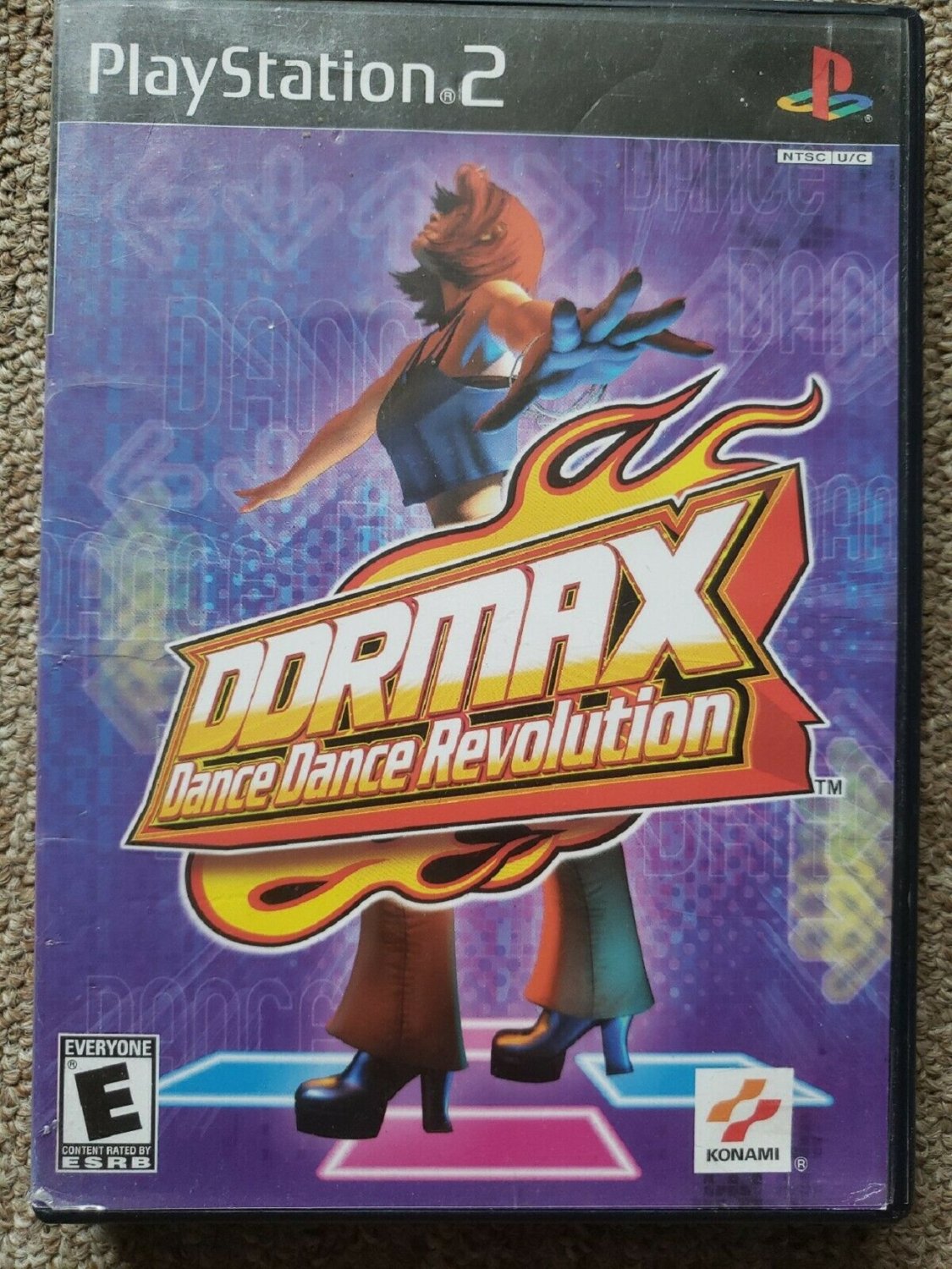 DDRMAX Dance Dance Revolution PS2 LIKE NEW - NO BOOKLET game only