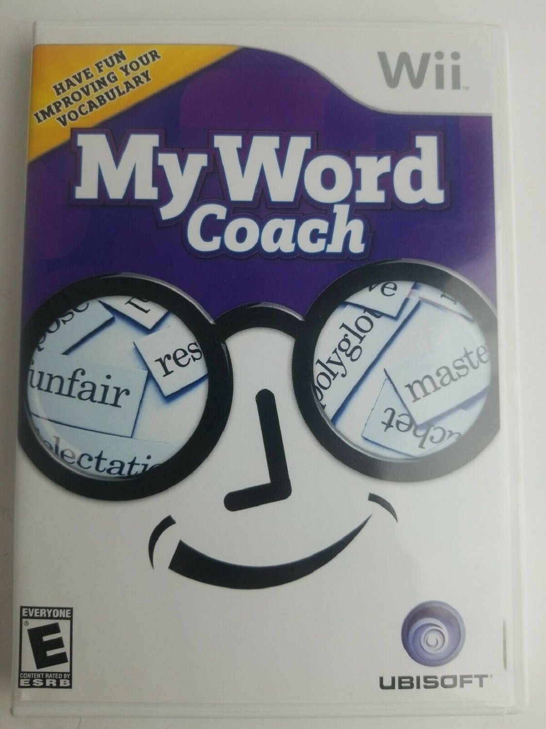 My Word Coach (Nintendo Wii, 2007). Complete With Manual LIKE NEW