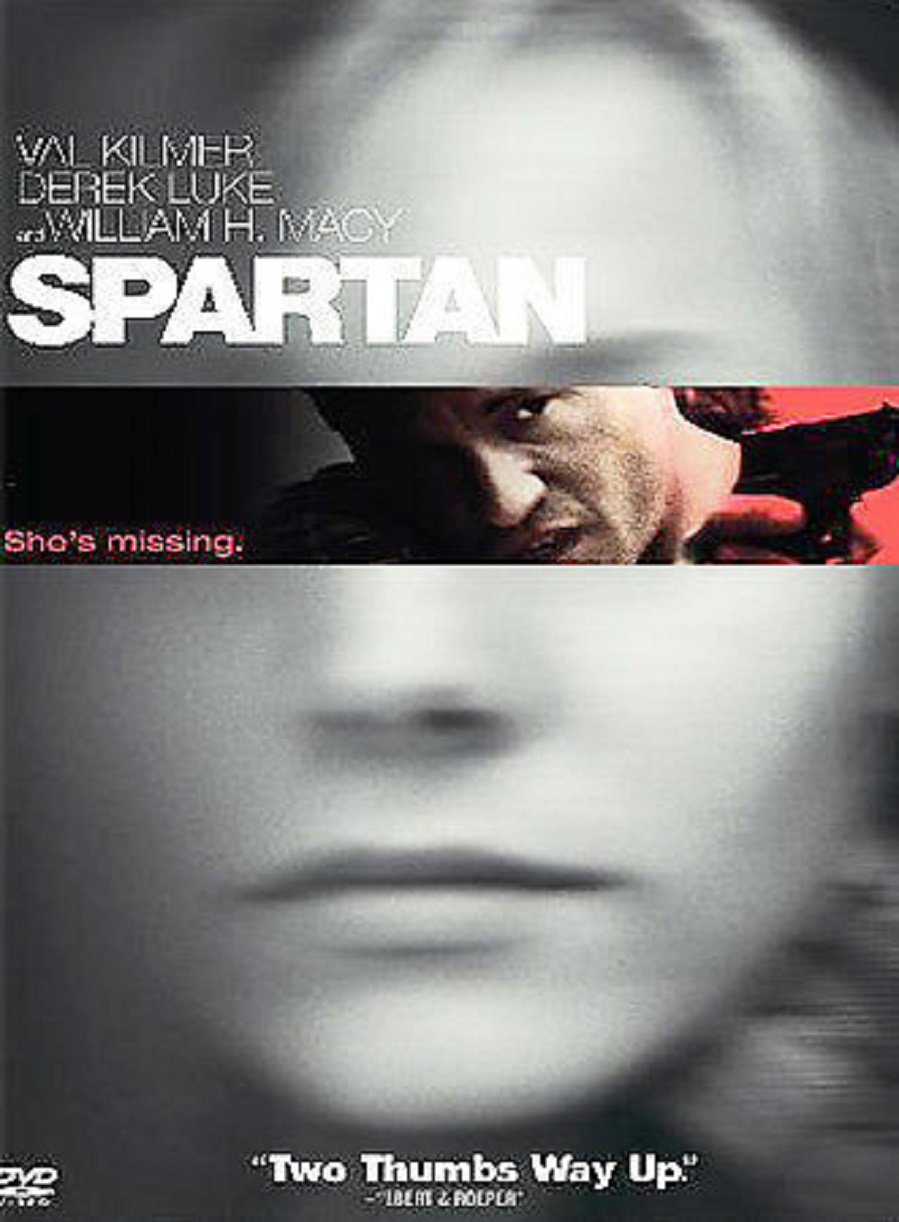 SPARTAN, DVD, VAL KILMER, LUKE, WILLIAM H. MACY VERY GOOD condition