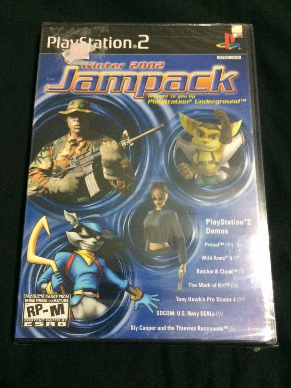 PlayStation Underground Jampack, Winter 2002 PlayStation 2 LIKE NEW ...