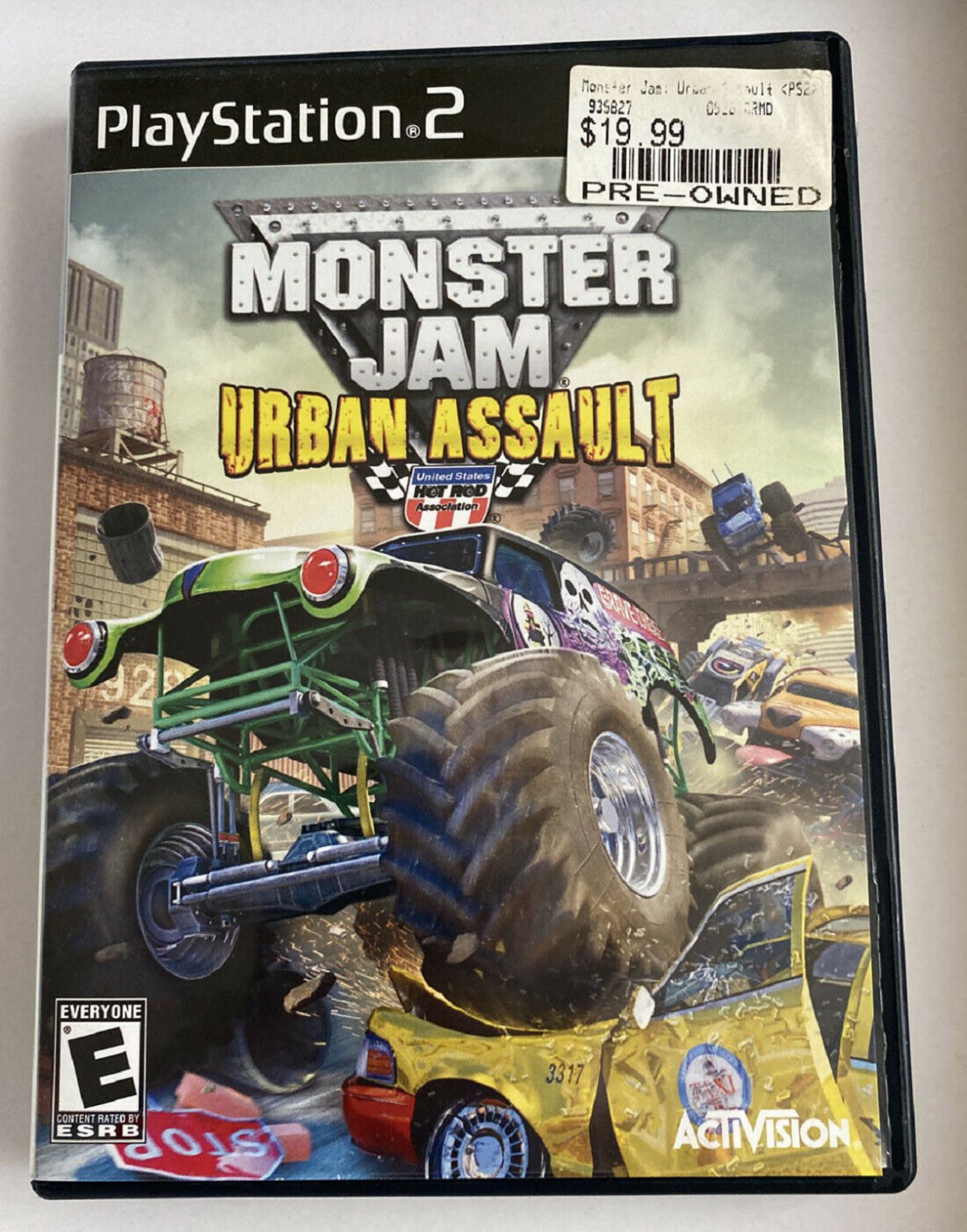 Monster Jam Urban Assault (PS2 PlayStation 2) VERY GOOD with BOOKLET