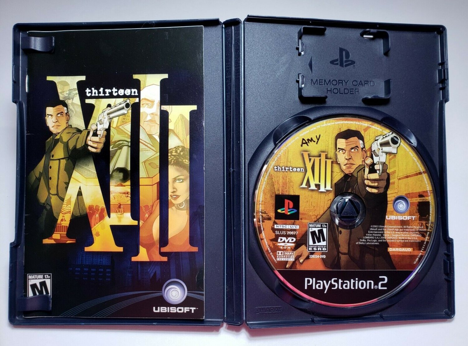 XIII (Sony PlayStation 2, 2003) - European Version LIKE NEW with BOOKLET