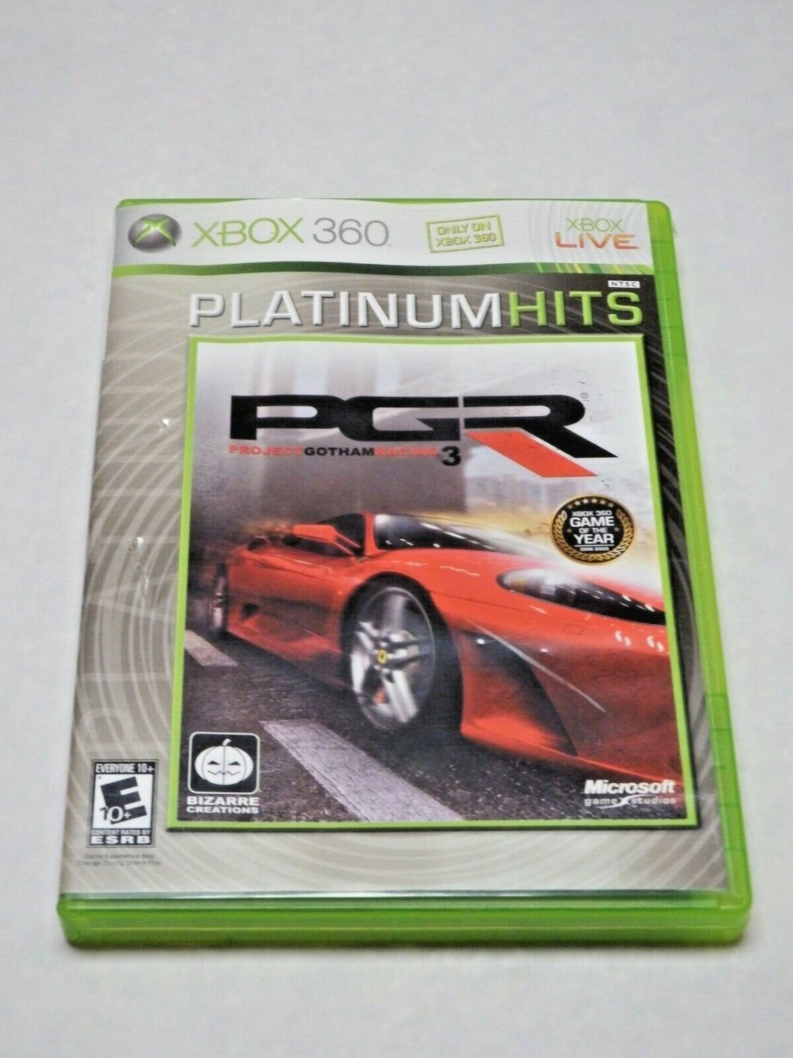 Project Gotham Racing 3 (Platinum Hits Xbox 360) VERY GOOD with BOOKLET