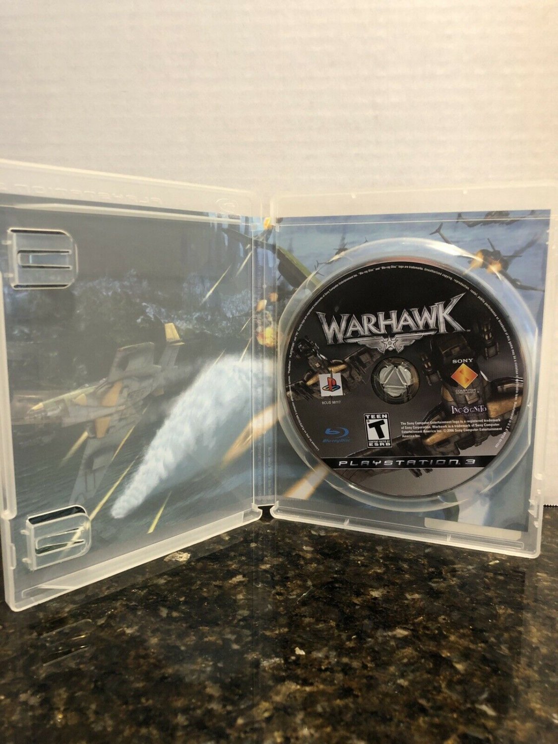 Warhawk (Sony PlayStation 3, 2007) LIKE NEW disc, NO BOOKLET