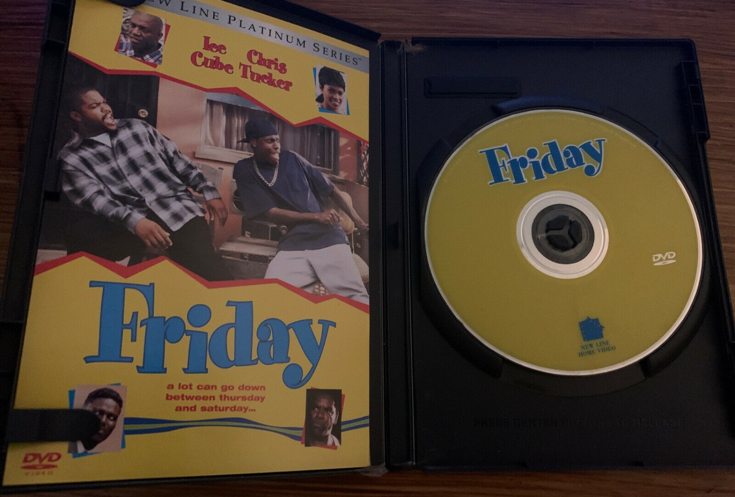 Friday (DVD, 1999) Ice Cube Chris Tucker With Original Insert VERY GOOD ...