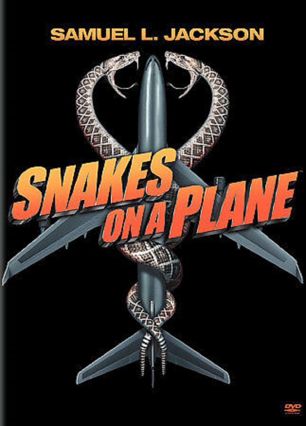 Snakes on a Plane (DVD, 2007, Full Frame) LIKE NEW with SLEEVE and INSERTS