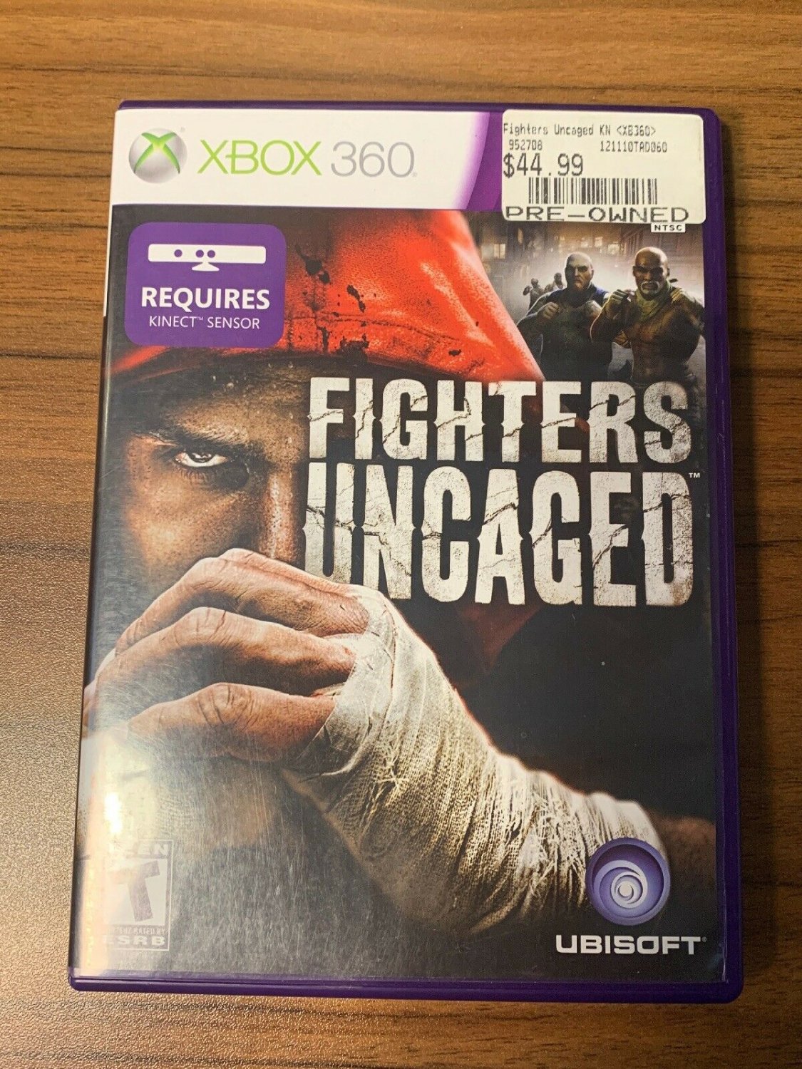 Fighters Uncaged (Microsoft Xbox 360, 2010) VERY GOOD with BOOKLET