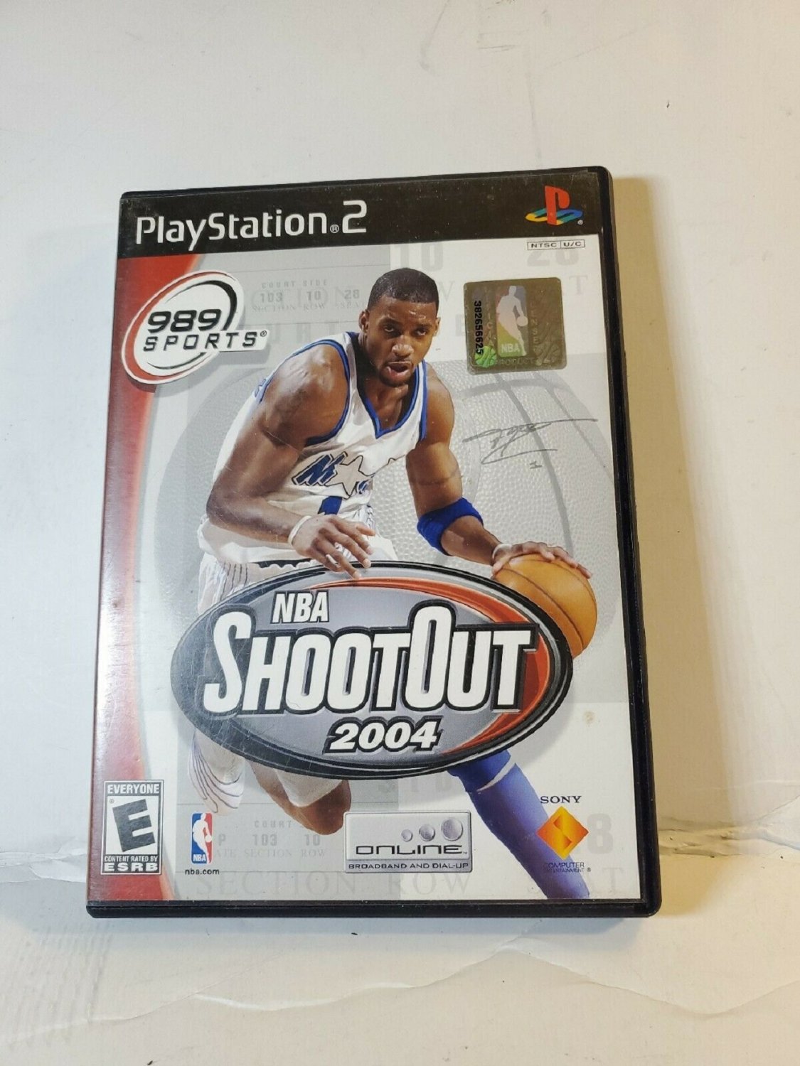 NBA Shootout 2004 w/ Case & Manual Sony PlayStation 2 PS2 VERY GOOD ...