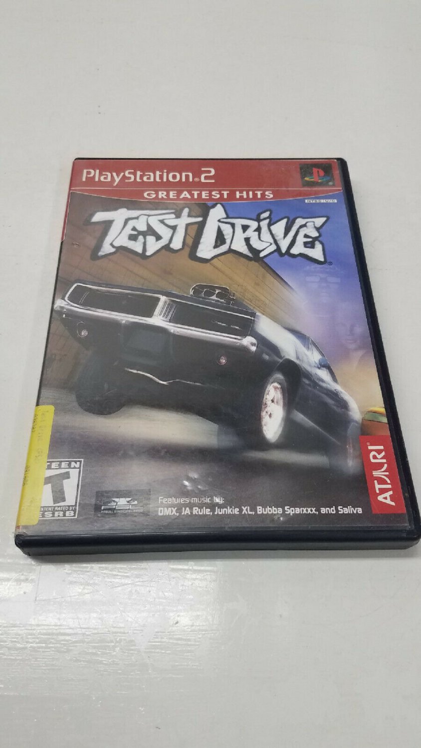 Test Drive Greatest Hits Playstation 2 PS2 CIB LIKE NEW with BOOKLET