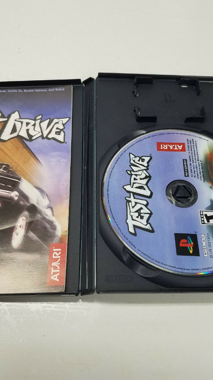 Test Drive Greatest Hits Playstation 2 PS2 CIB LIKE NEW with BOOKLET
