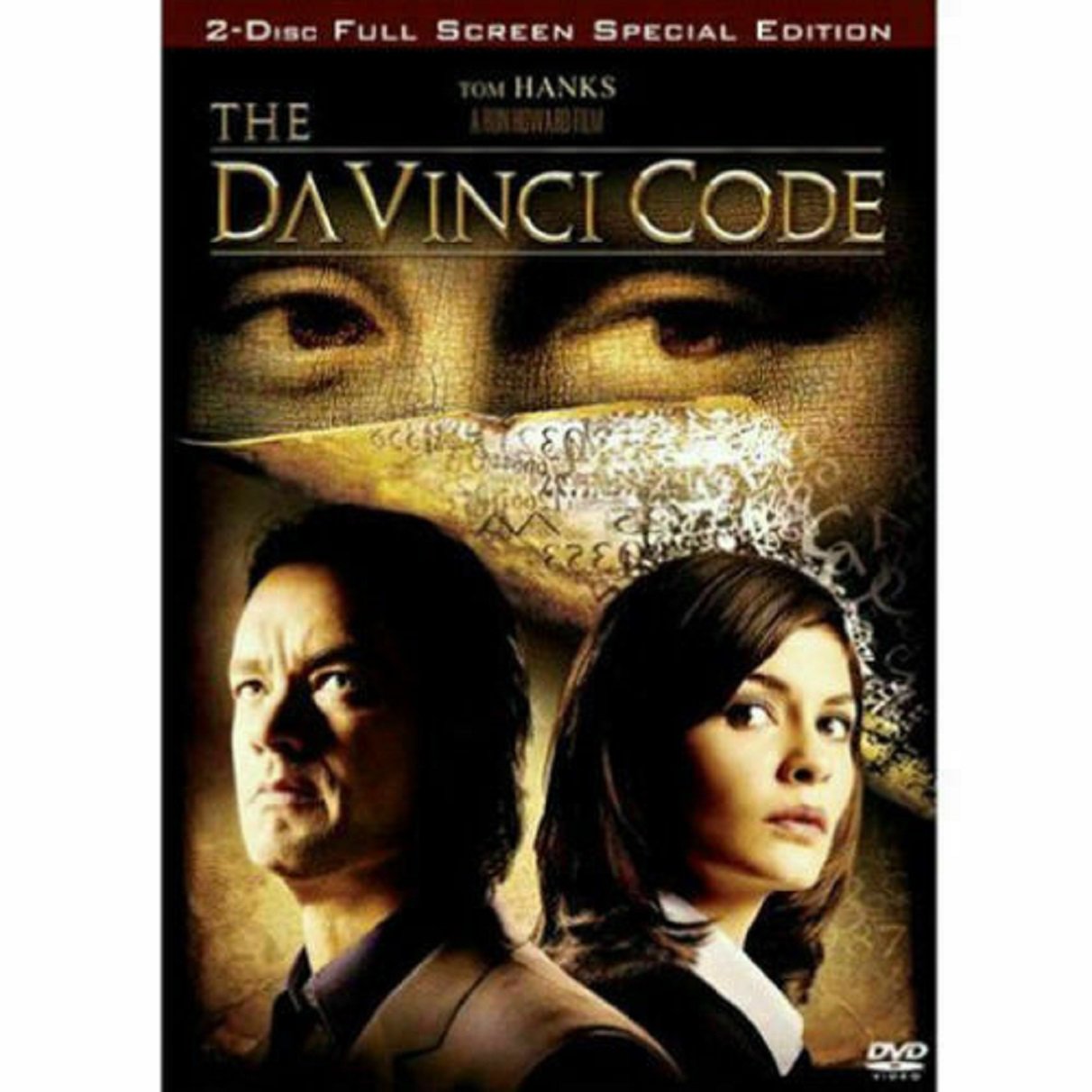 The Da Vinci Code Full Screen 2 Disc Special Edition Tom Hanks LIKE NEW with INSERT & Slip Cover
