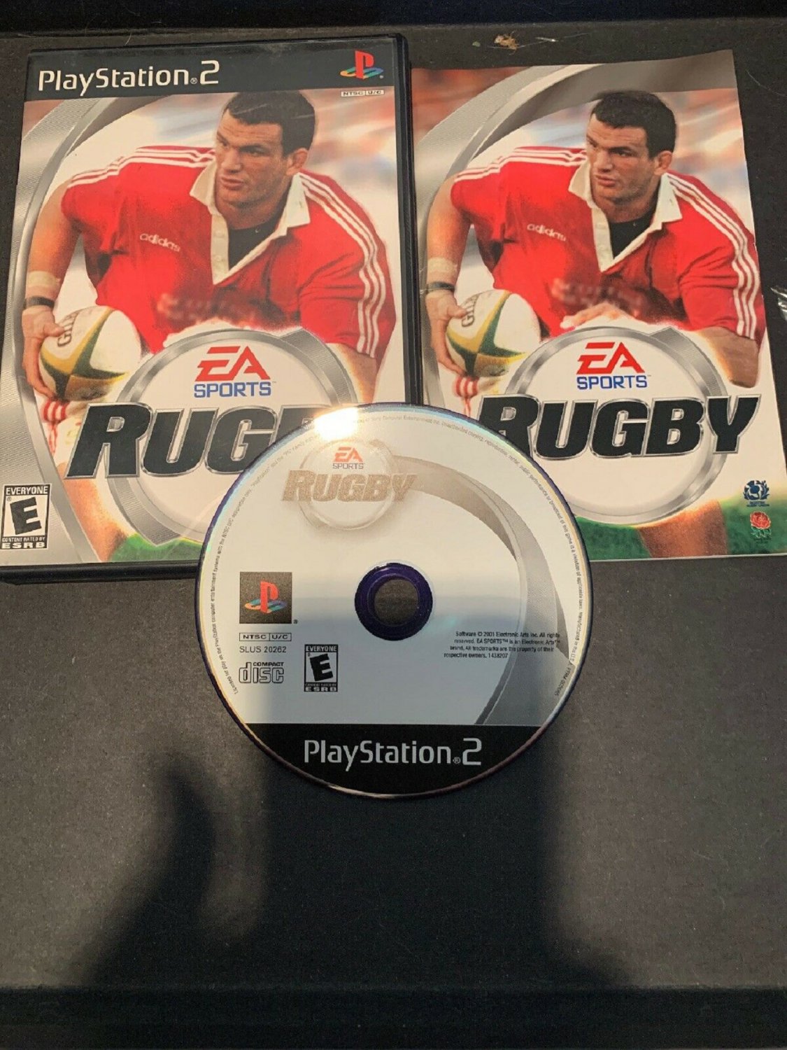 EA Sports Rugby (Sony PlayStation 2, 2001) LIKE NEW disc with BOOKLET