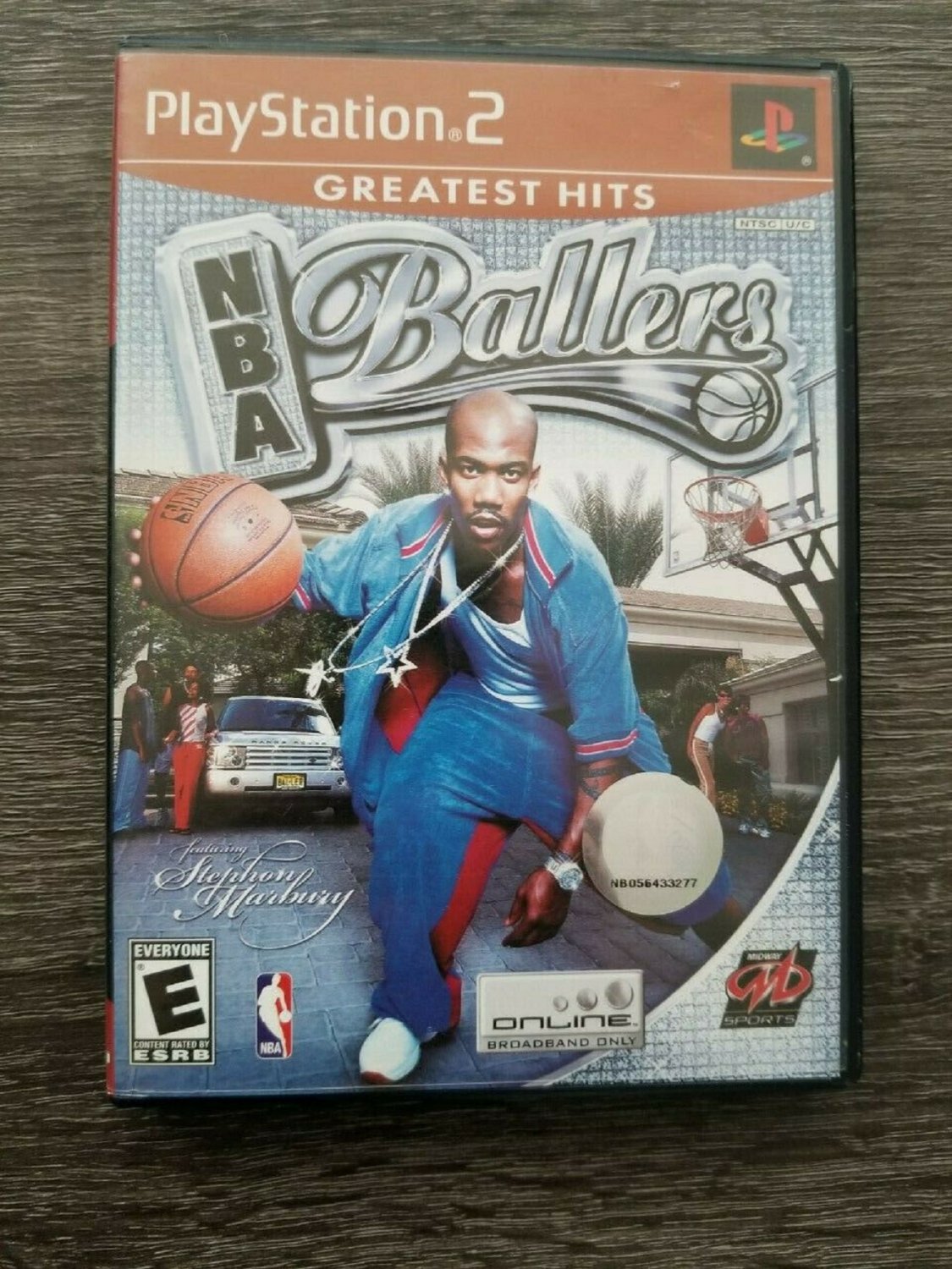 NBA Ballers Greatest Hits (PS2) - European Version LIKE NEW with BOOKLET