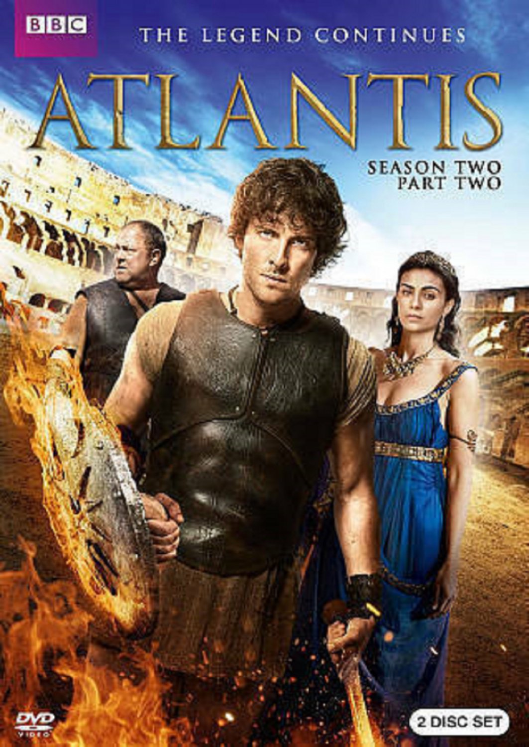 Atlantis: Season Two, Part Two (DVD, 2015, 2-Disc Set) BRAND NEW