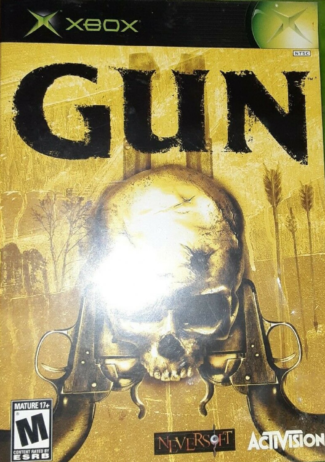 Gun (Microsoft Xbox, 2005) CIB - LIKE NEW with BOOKLET