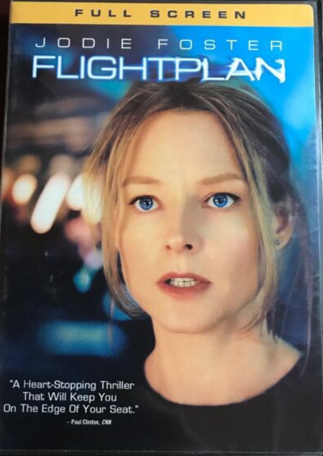 Flightplan (DVD, 2006, Full Frame) Jodie Foster - LIKE NEW with INSERT