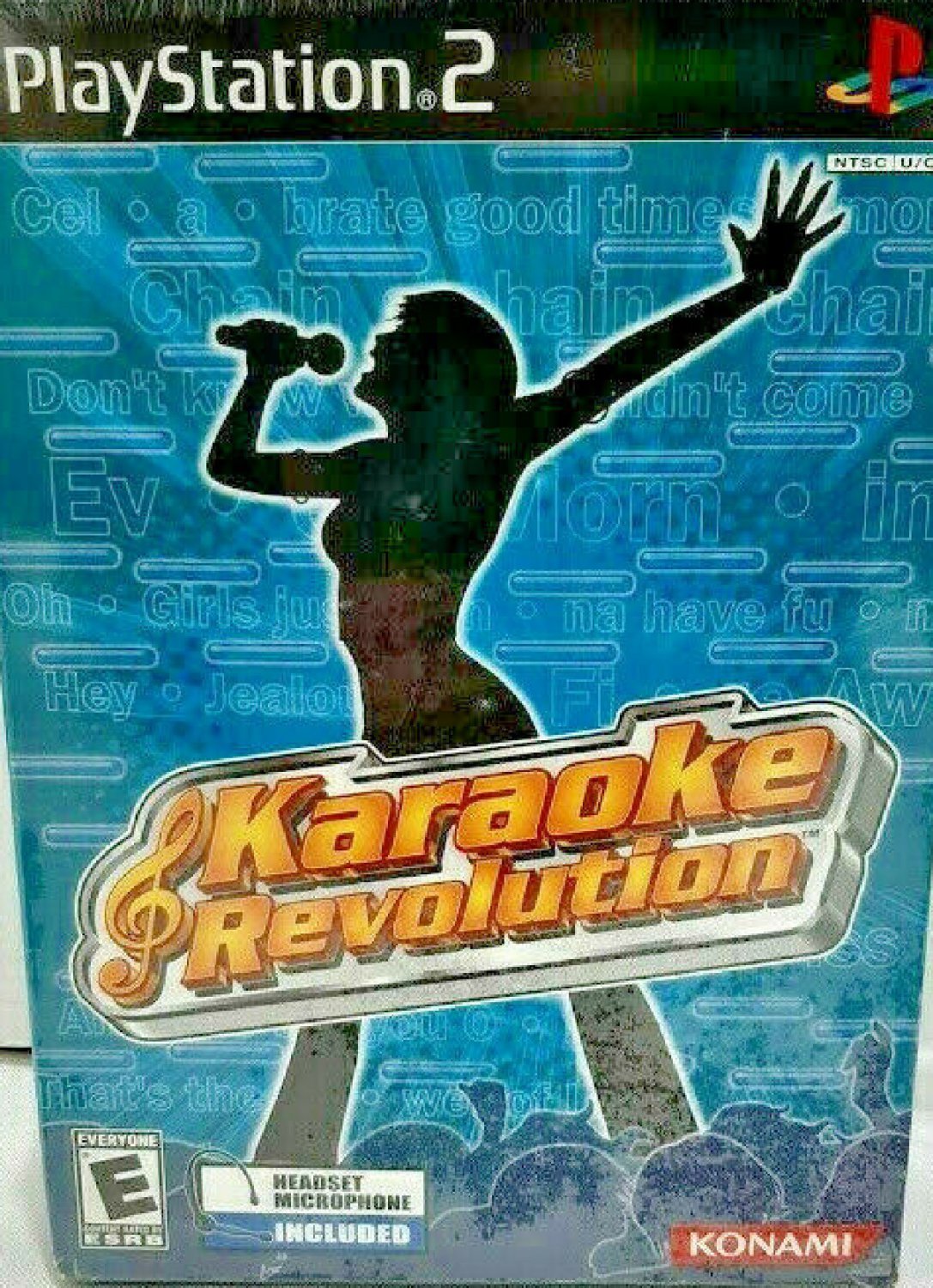 Karaoke Revolution (Sony PlayStation 2, 2003) LIKE NEW with BOOKLET