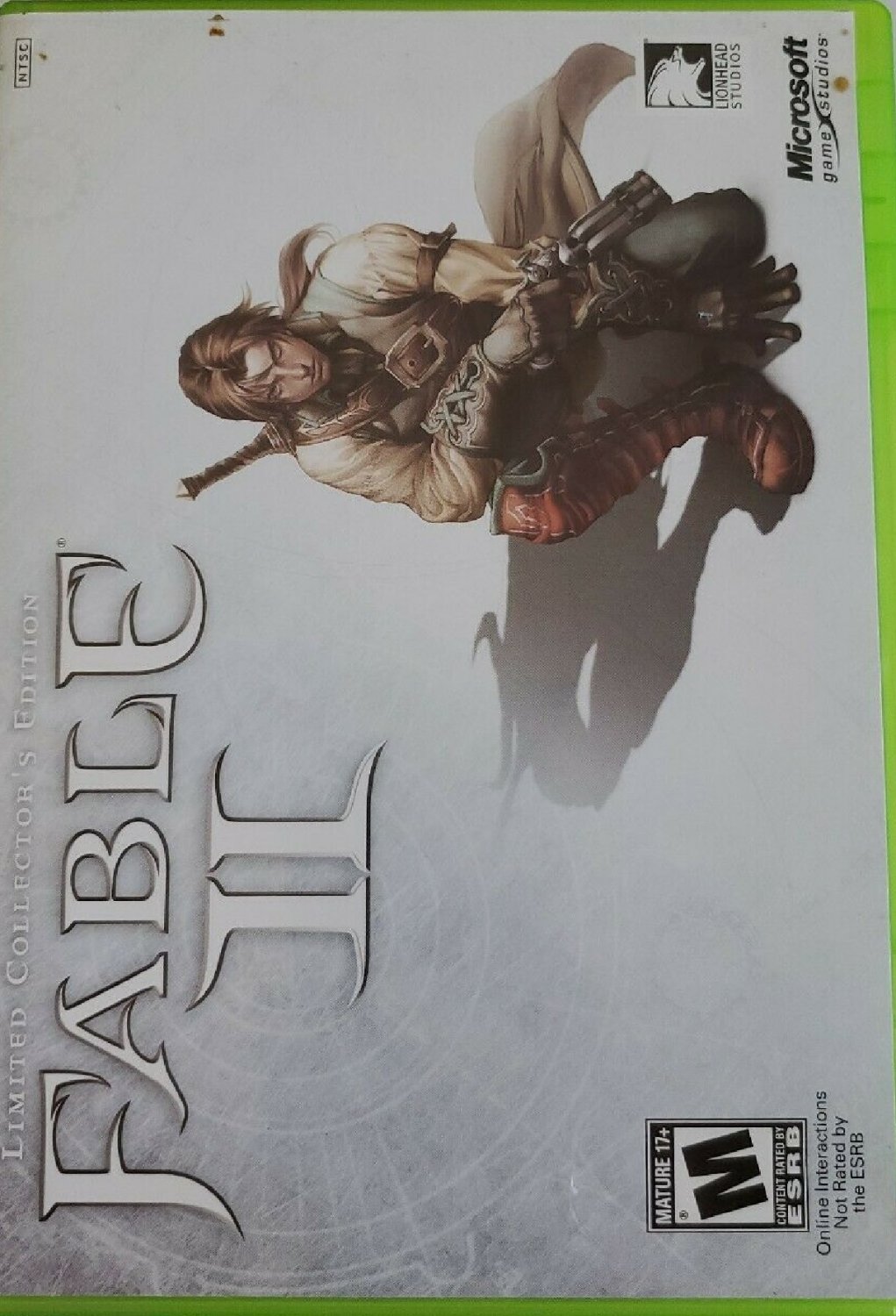 Fable II BONUS 2 DISC SET XBOX 360 Limited Collectors Edition LIKE NEW ...