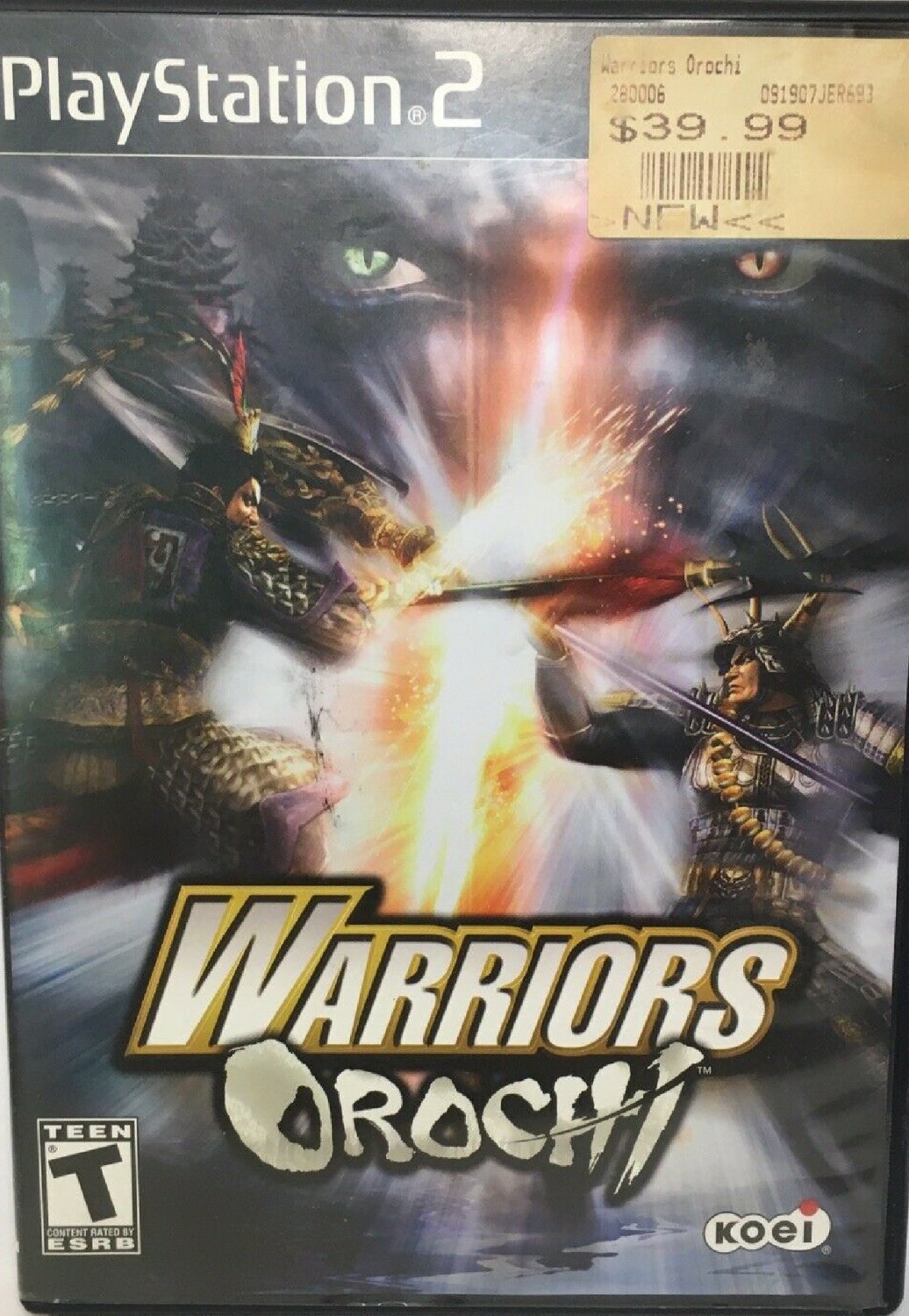Warriors Orochi PS2 (PlayStation 2 PS2, 2007) Complete LIKE NEW with ...