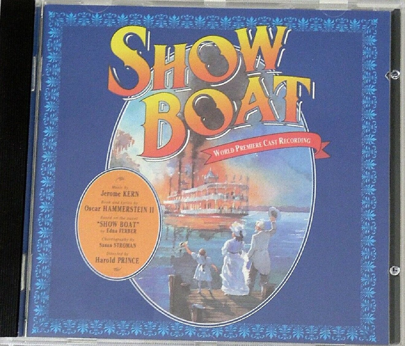 Show Boat - World Premiere Cast Recording - CD - 1994 - LIKE NEW