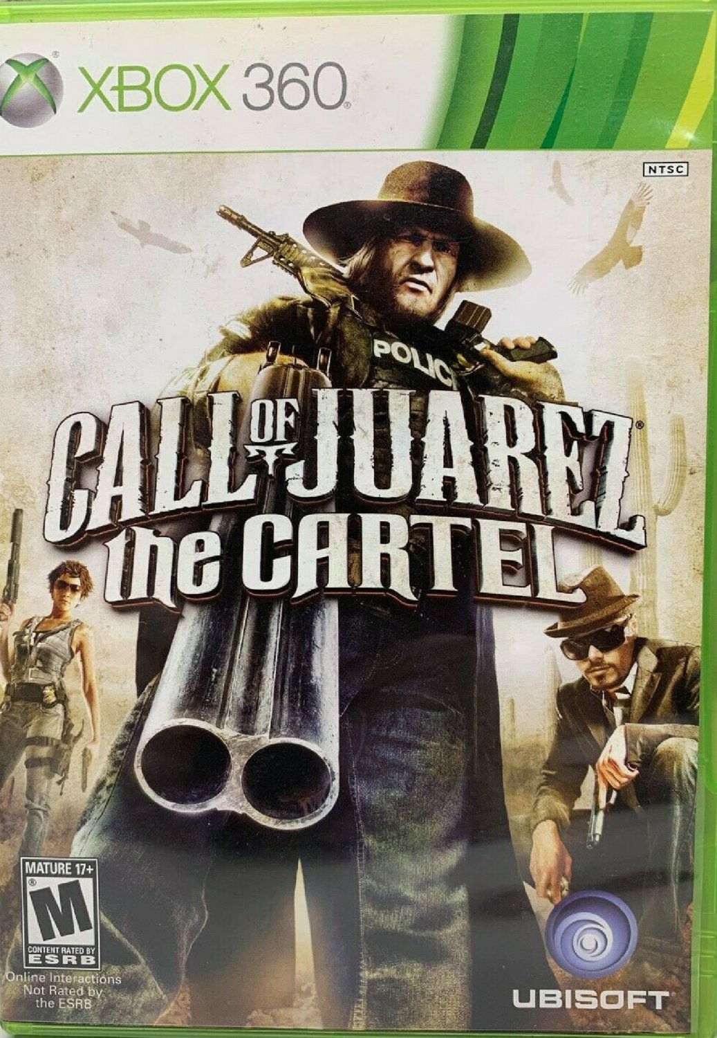 Call Of Juarez: The Cartel - Xbox 360 LIKE NEW with BOOKLET