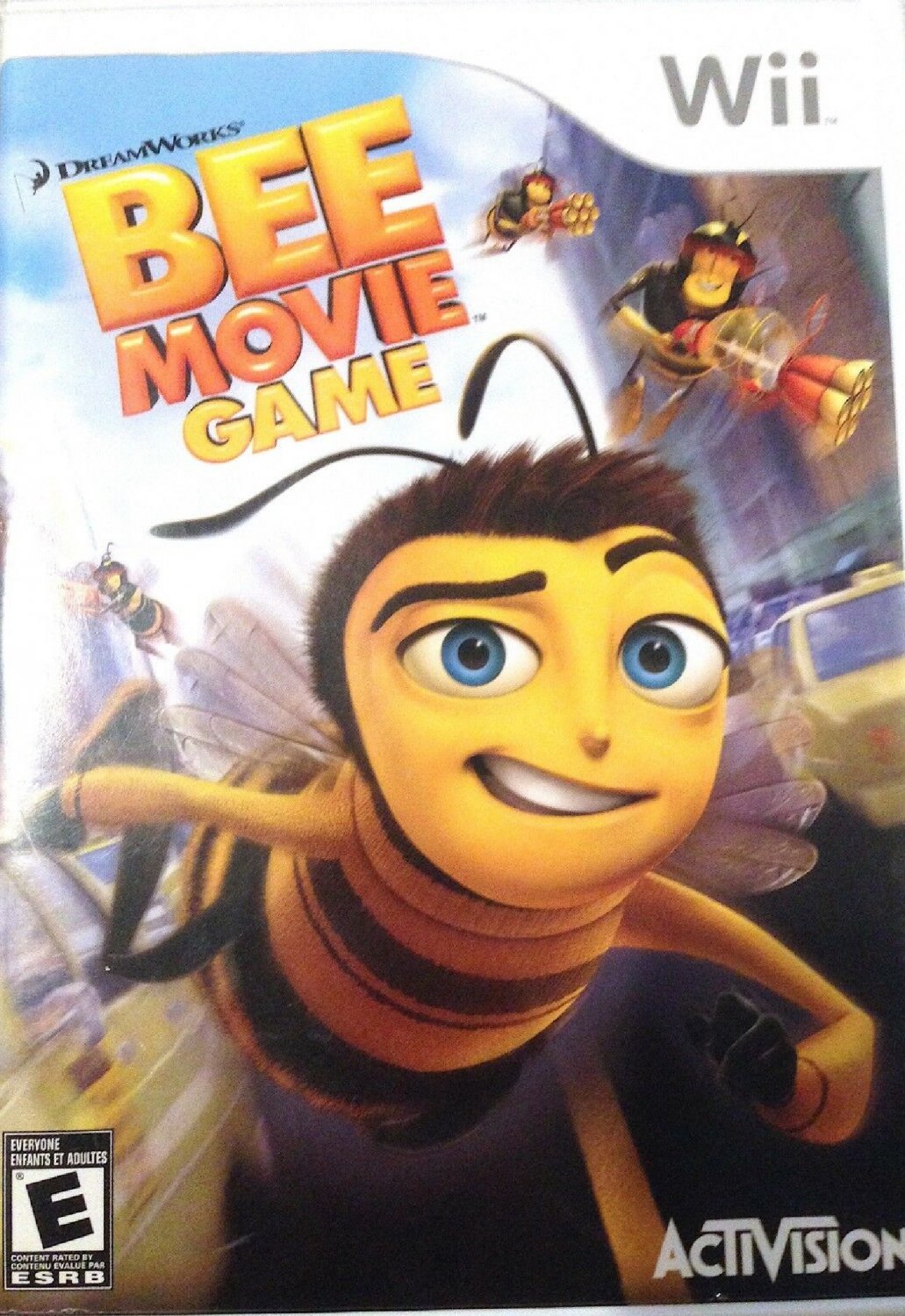 Bee Movie Game (nintendo wii) LIKE NEW with BOOKLET