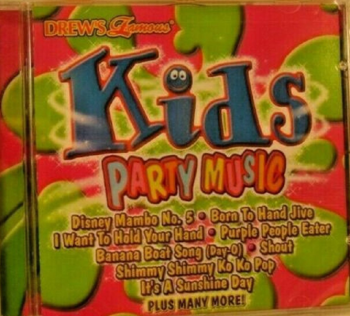 Kids Party Music (CD, Drew's Famous Party Music) Like New