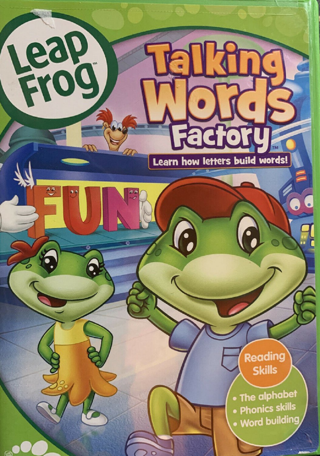 LEAP FROG TALKING WORDS FACTORY DVD Leap Frog - LIKE NEW