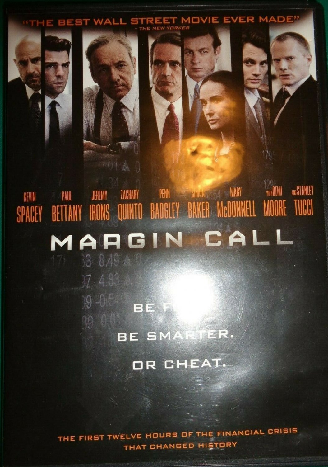 Margin Call 2011 DVD - Kevin Spacey, Jeremy Irons