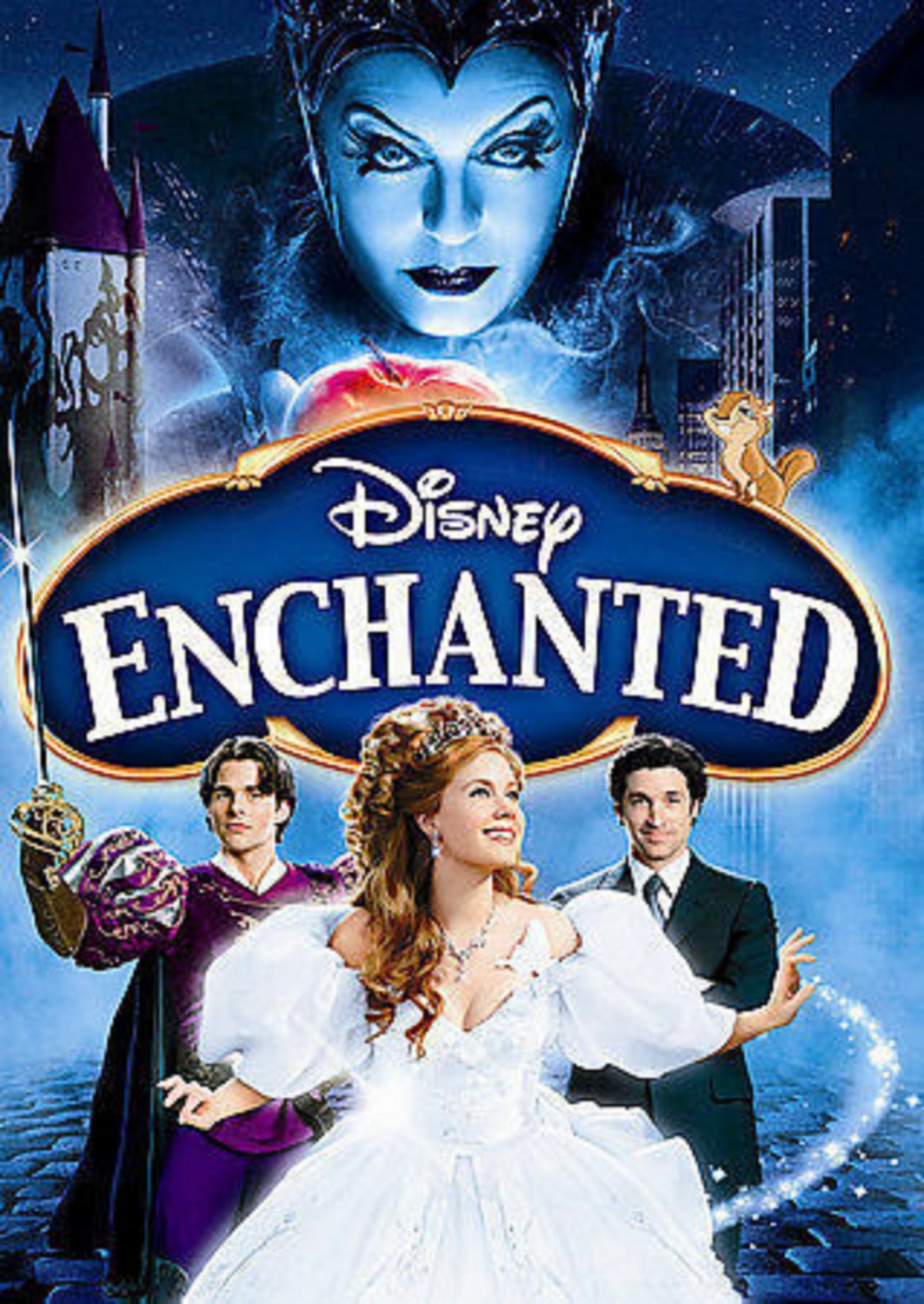 Walt Disney Enchanted DVD Patrick Dempsey, Susan Sarandon Full Screen ...