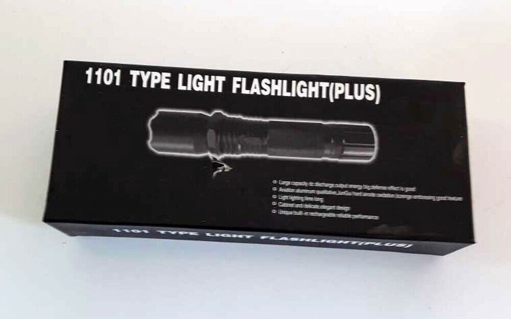 Flashlight 1101 TYPE FLASHLIGHT PLUS Light Multifunction Rechargeable NEW