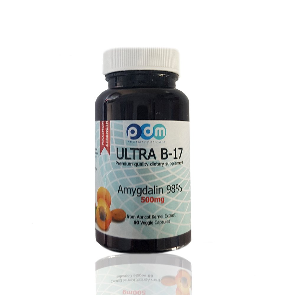 B17 ULTRA Vitamin 500 mg 60 capsules Herbal Natural Supplement
