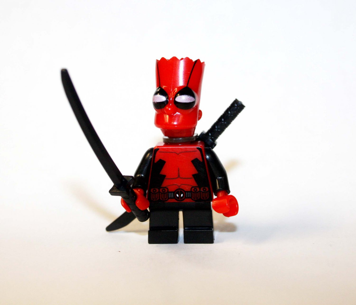 KoloToys Minifigure Bart Simpson Deadpool The Simpsons Cartoon Bulding Toys