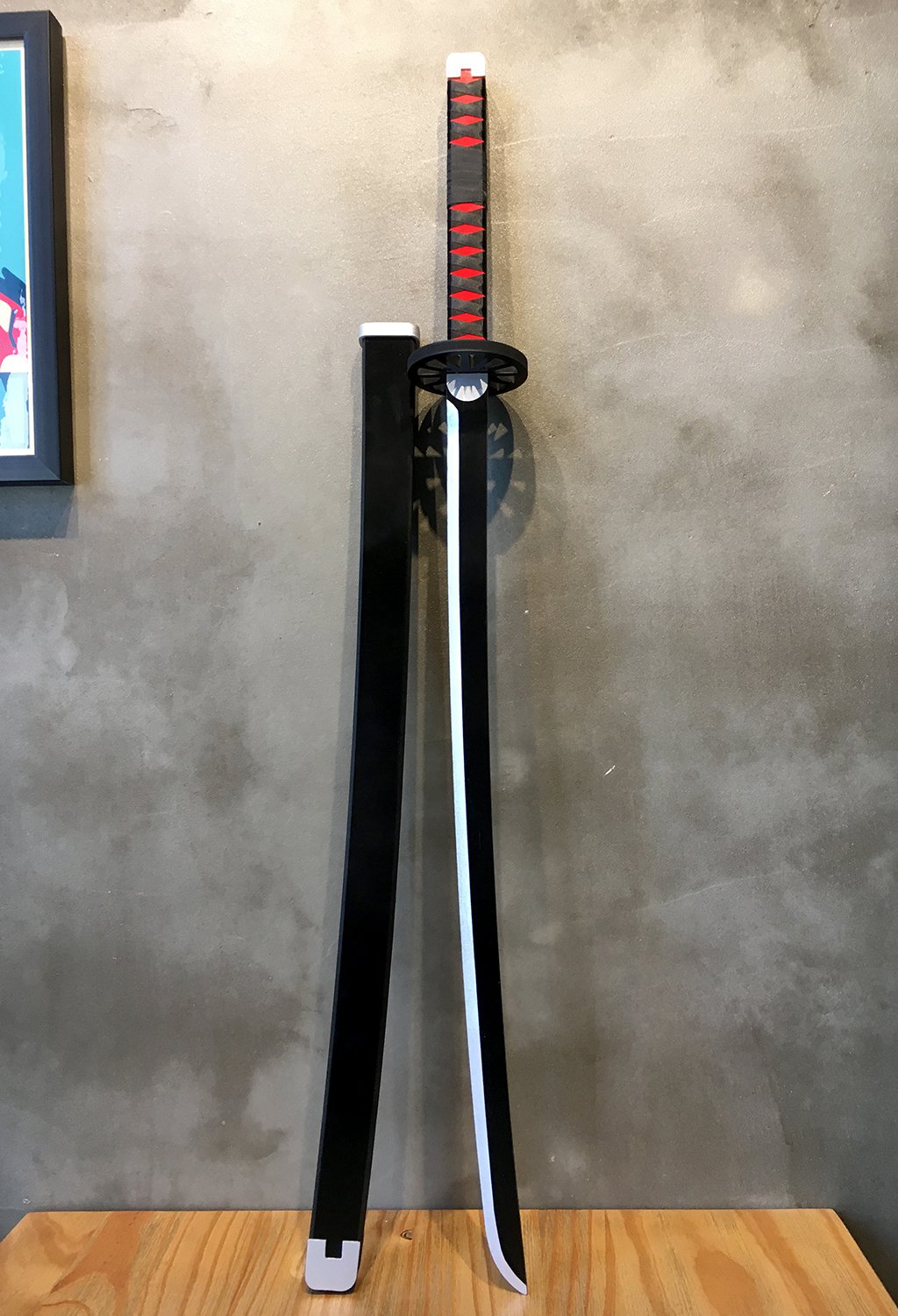 Kamado Tanjiro Prop Cosplay Replica Double Sword Demon Slayer Kimetsu ...
