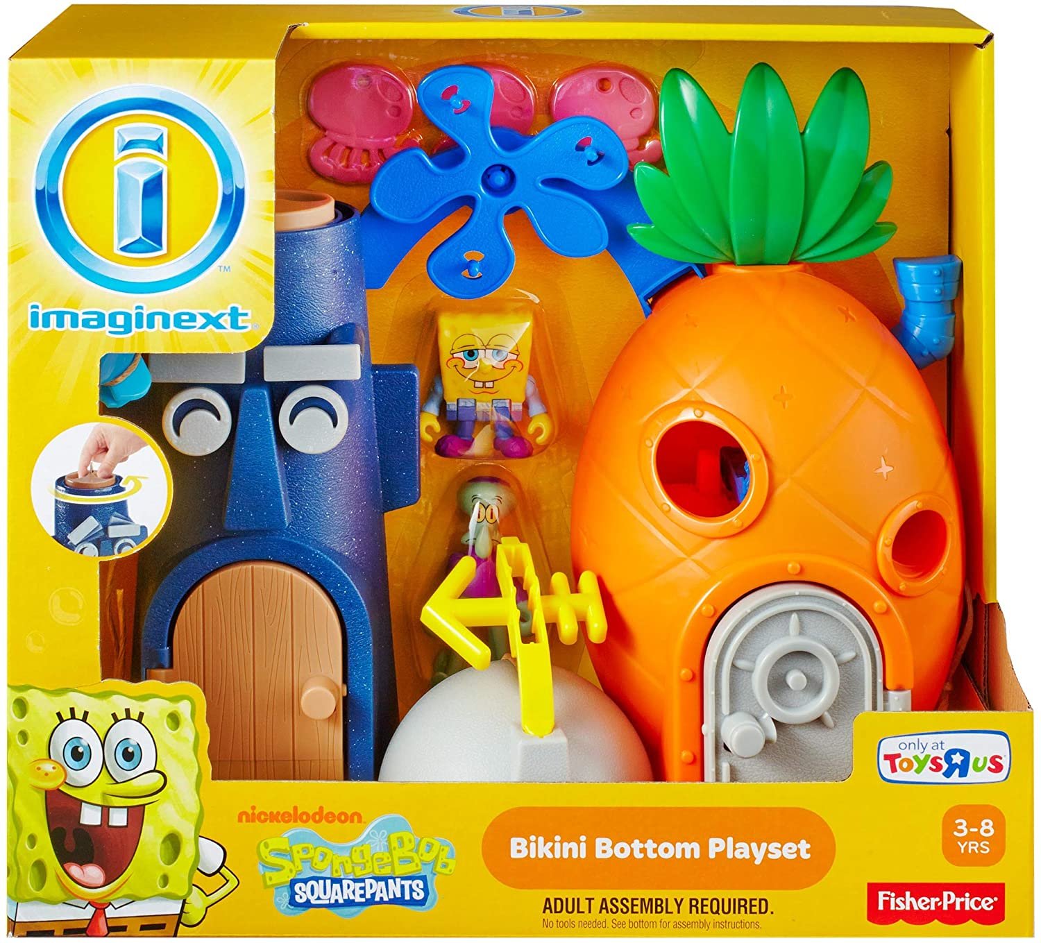 Fisher-Price Imaginext Nickelodeon SpongeBob SquarePants Bikini Bottom ...
