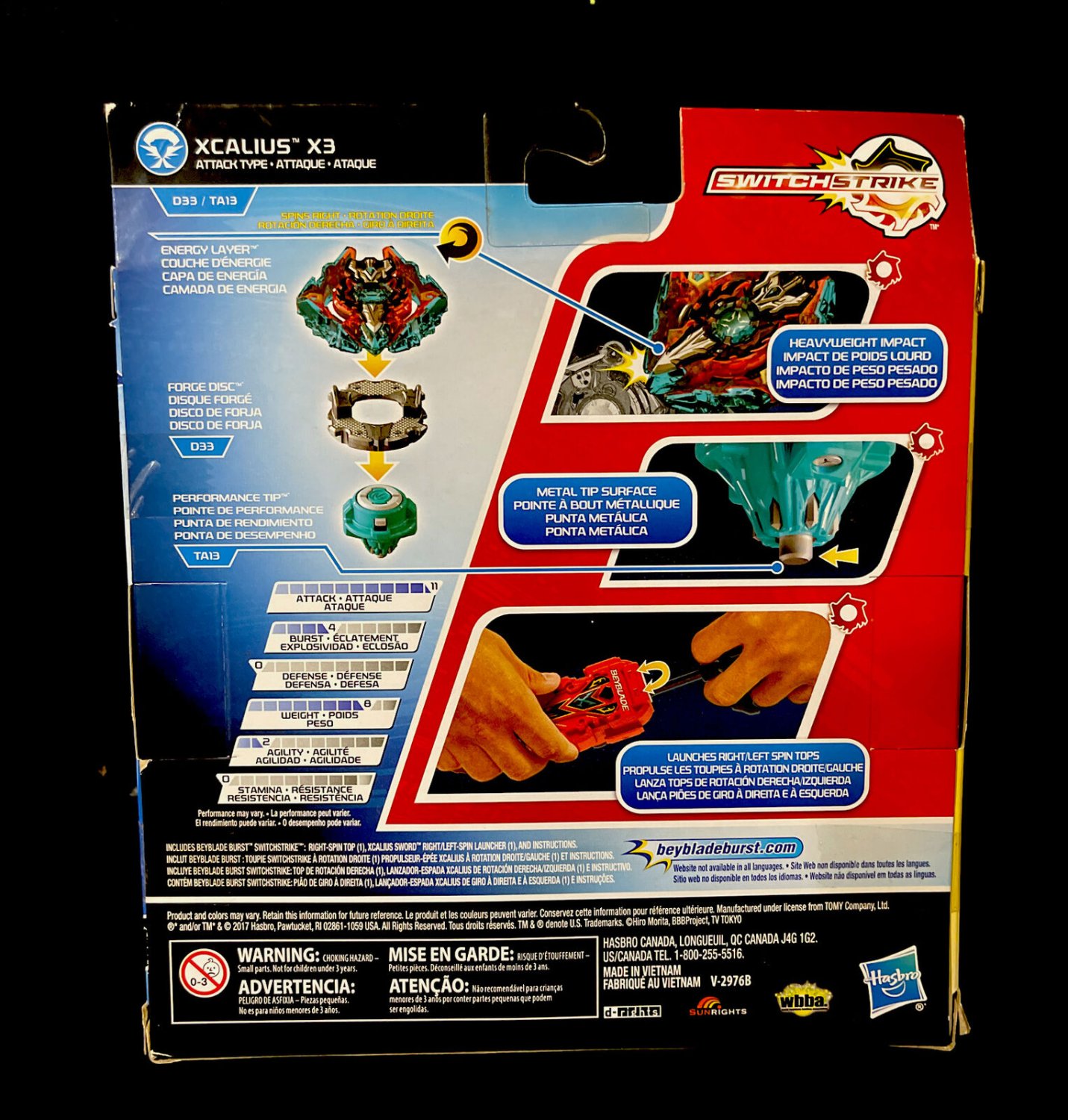 Beyblade Burst Evolution Xcalius Set