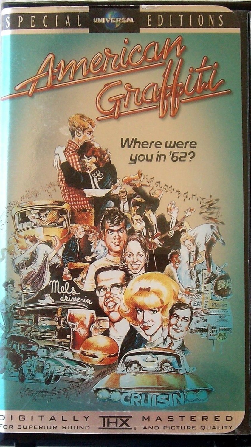 American Graffiti (VHS, 1998, 25th Anniversary Edition, Classic Clamshell)