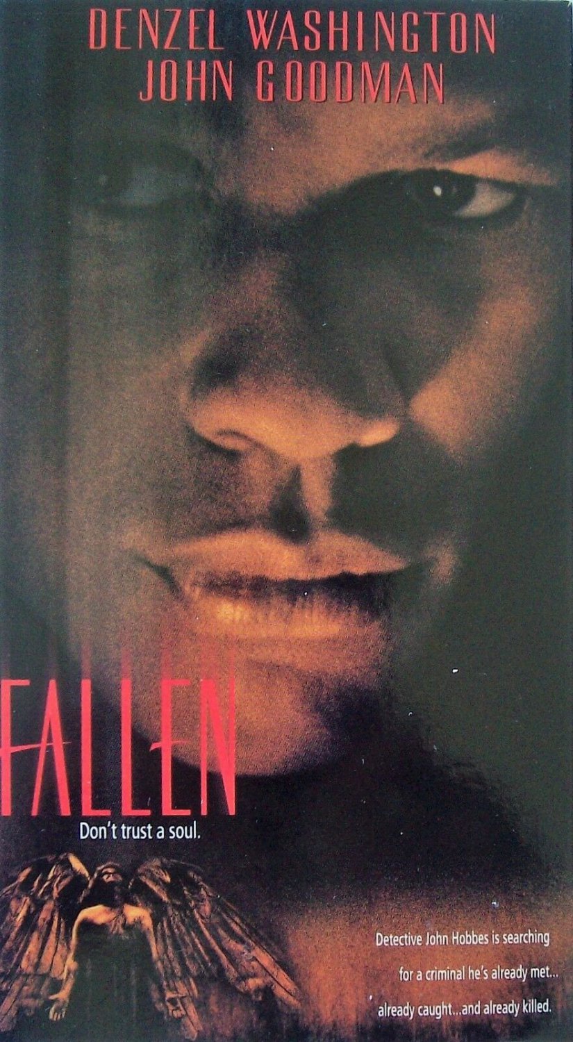 Fallen (VHS, 1998) Denzel Washington, John Goodman, # 053939643435