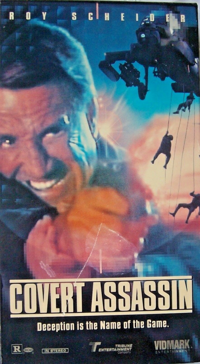 Covert Assassin (VHS, 1994) Tony Wharmby Film, Roy Schieder, Rare
