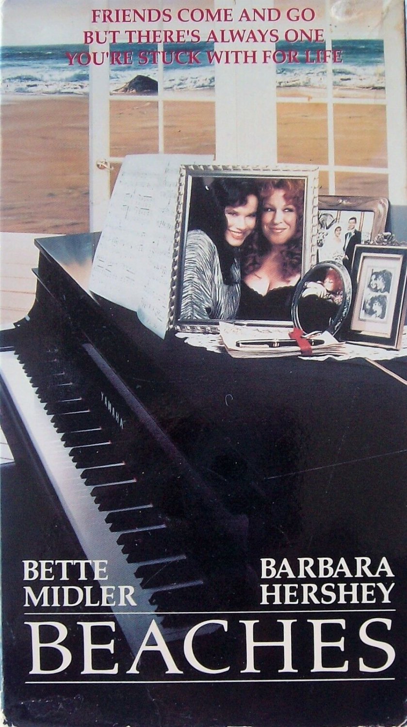 Beaches (VHS, 1996) Bette Midler, Barbara Hershey # 012257797039